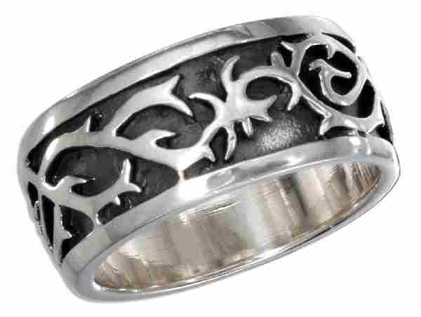 Sterling Silver Unisex Tribal Ring : Auntie's Treasures: Online ...